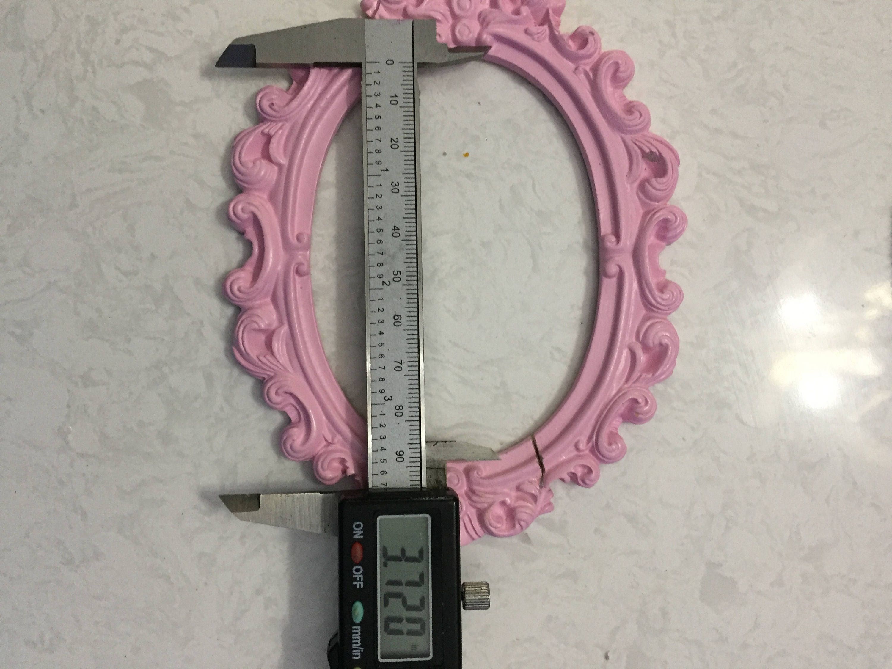 Frame Mold Oval picture Frame Silicone Rubber | Etsy