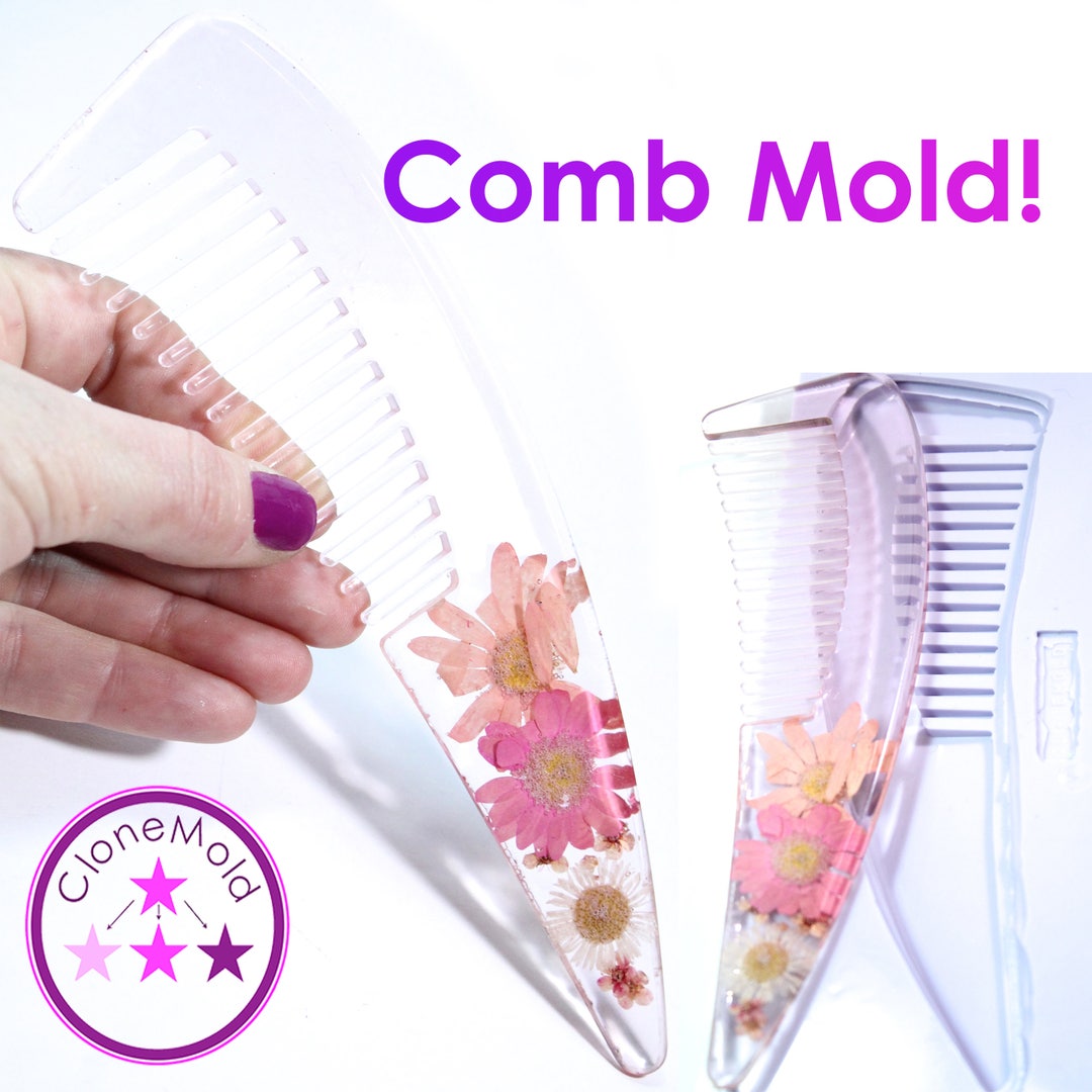 Comb Brush Mold Resin Silicone Rubber Mold - Etsy