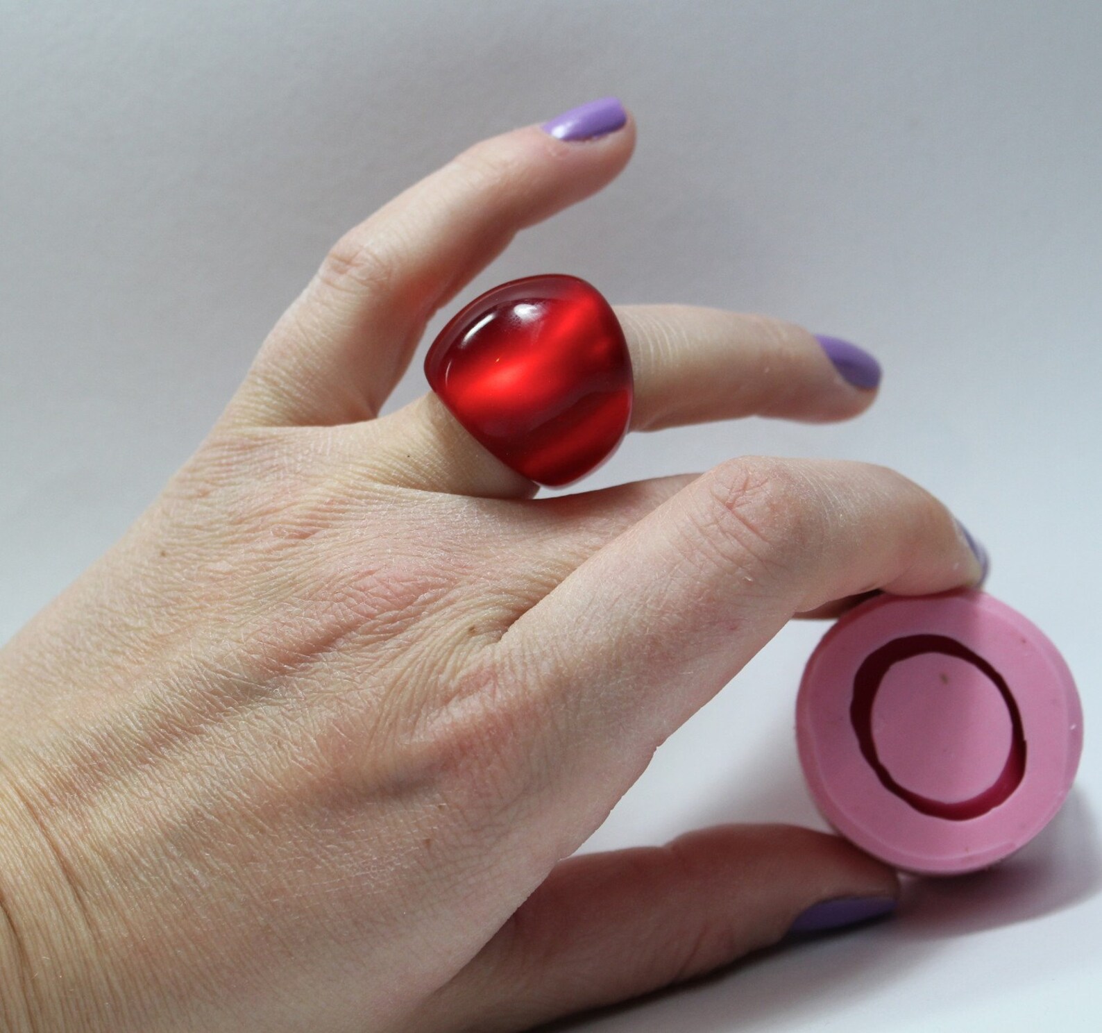 Ring Mold Small Oval Dome Size 6 - Etsy