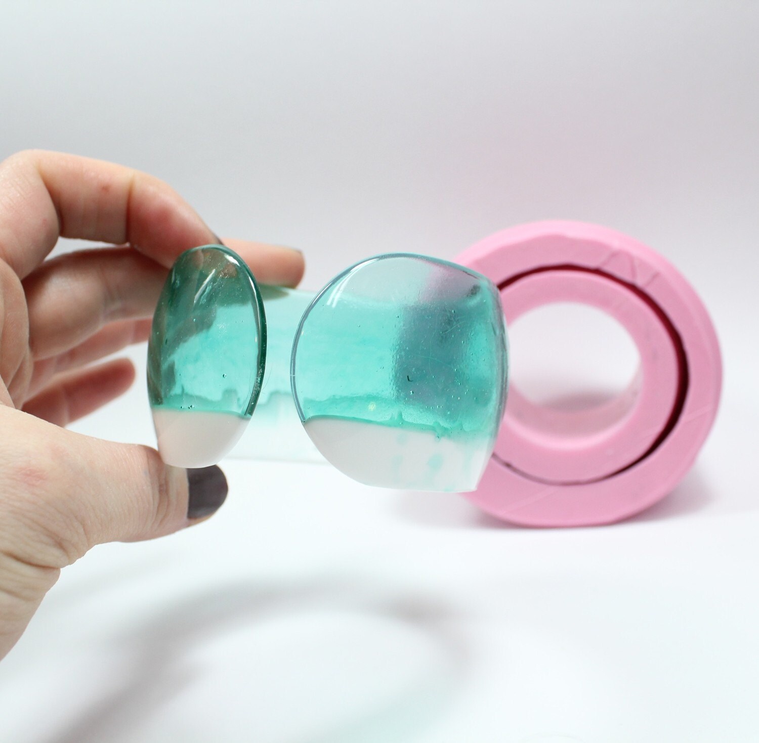 Cuff Mold Chunky Rounded Bangle Bracelet Silicone Rubber Mold | Etsy