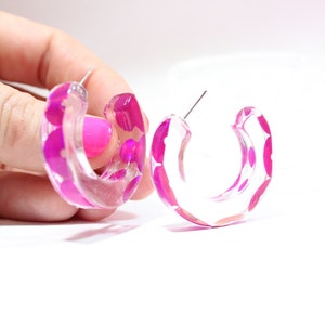 Thick Hoop Mold Earring Silicone Rubber Mold - Etsy