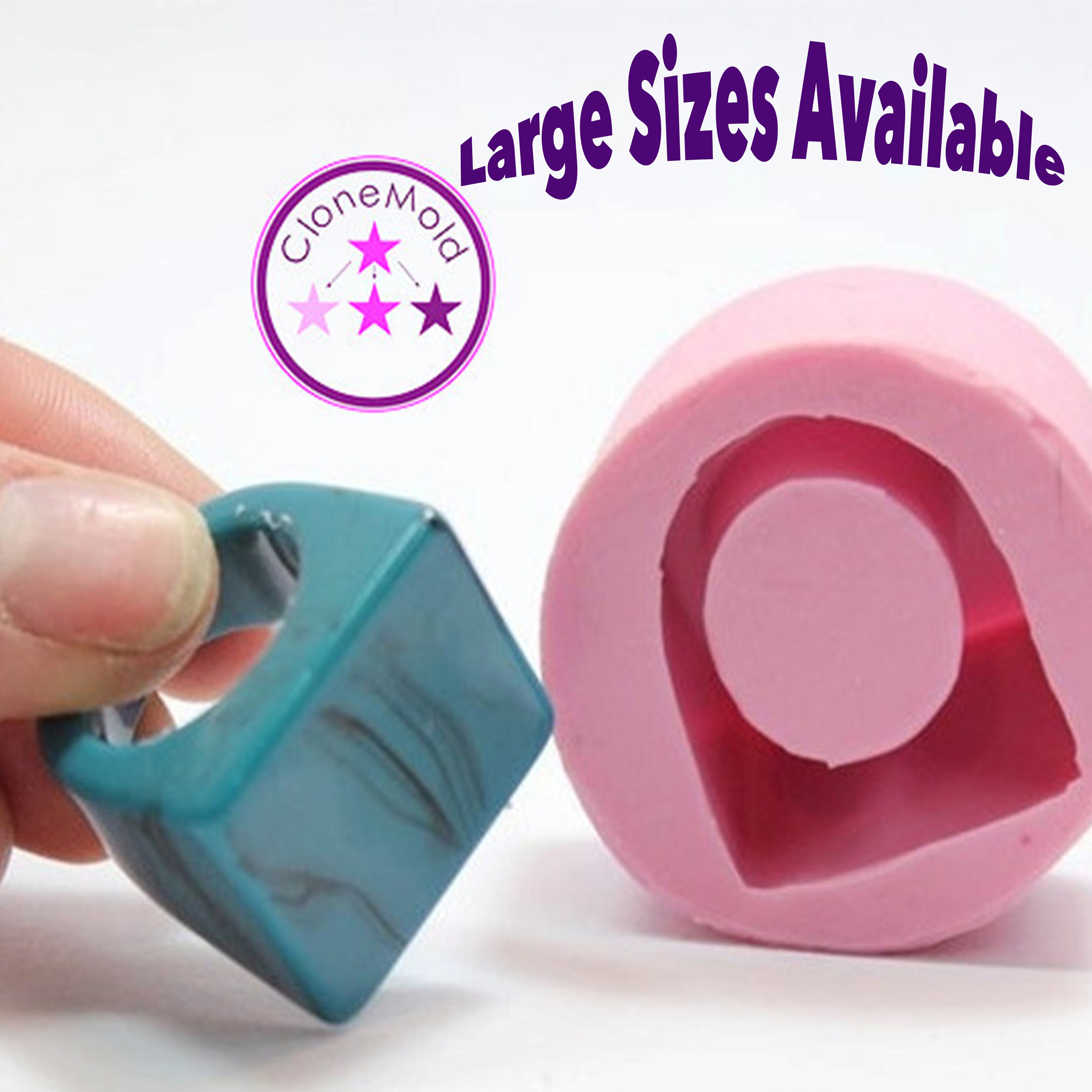 Ring Mold Square Cube Silicone Rubber Size 5 7.5 8.5 9 | Etsy