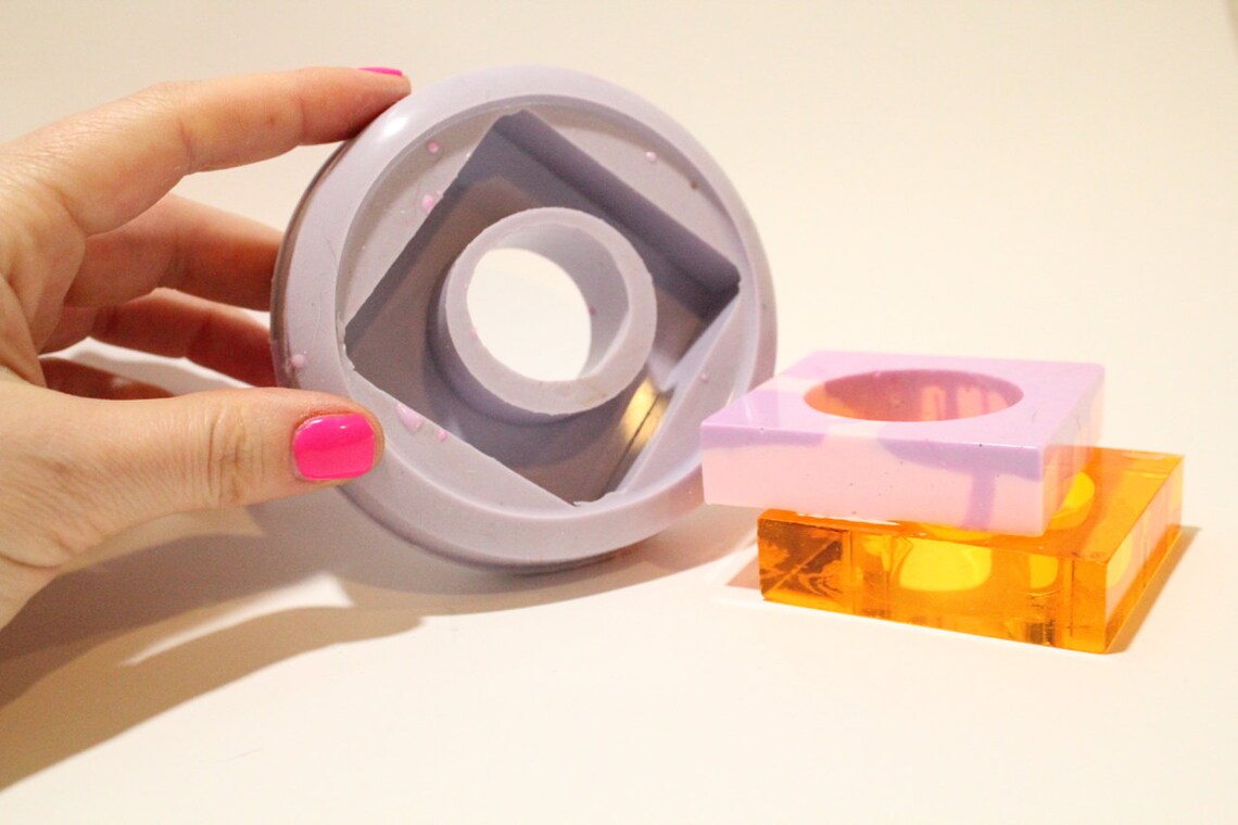 Napkin Ring Mold Square Silicone Rubber - Etsy