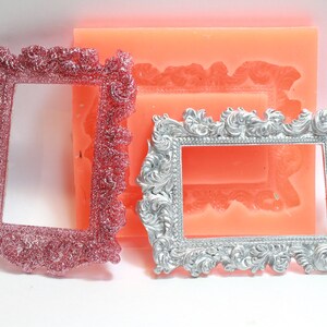Rubber Frame Mold Rectangle Frame Mold Silicone Rubber - Etsy Canada