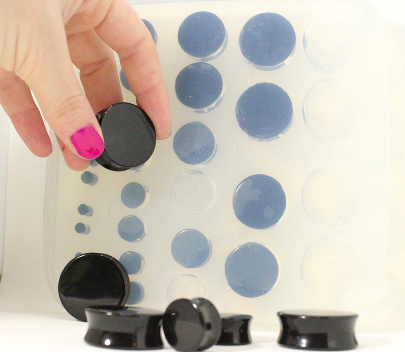 Plug Gauge Mold Multiple Ear Plug Piercing Silicone Rubber | Etsy Canada