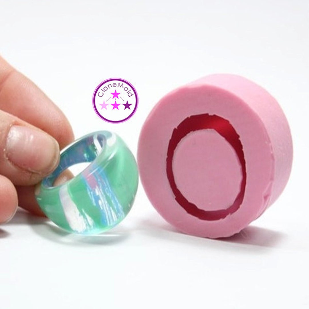 Ring Mold Moon Crescent ; Silicone Rubber; Size 7.5 - Etsy