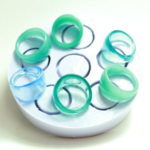 Multiple Ring Mold 6 Extra Dainty Crescent Ring Mold 7, 7.25, 7.5, 8, 8 ...