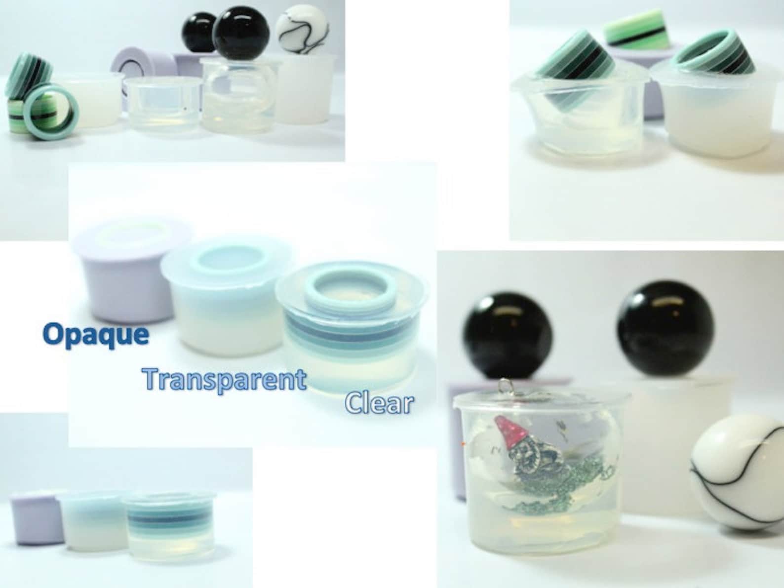 Ring Mold Square Ring Split Mold Silicone Rubber Size 5 | Etsy