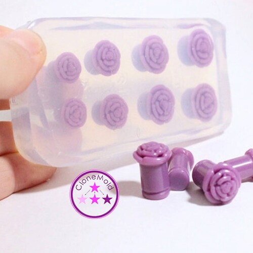 Plug Gauge Saddle Mold Ear Piercing Silicone Rubber Mold 10g - Etsy