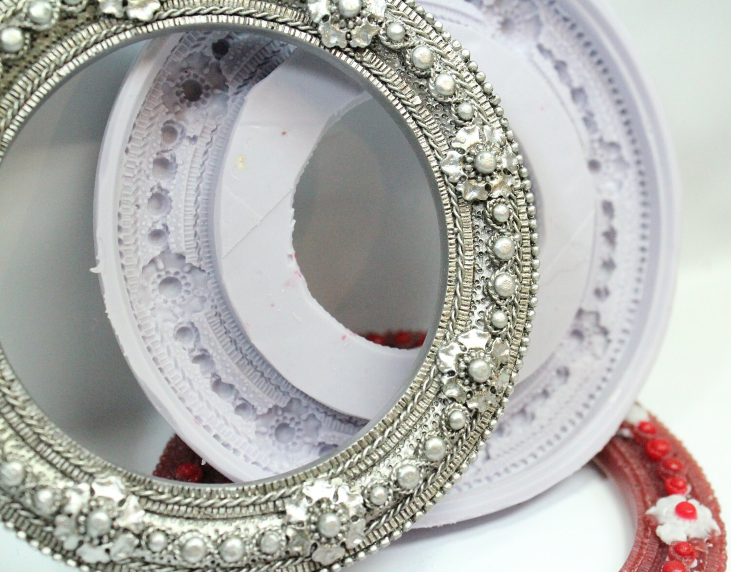 Frame Mold Round Large Circle Victorian Style Frame Mold | Etsy