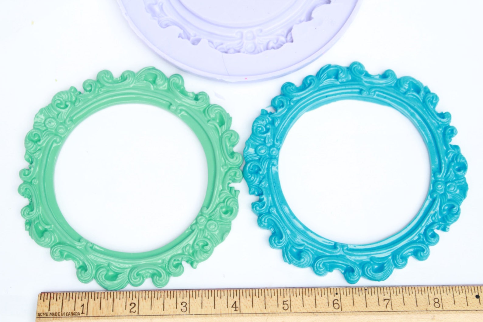 Frame Mold Circle Large Round Frame; Silicone Rubber; - Etsy