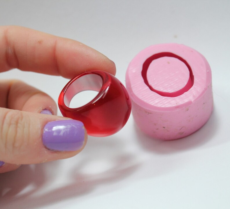 Ring Mold Small Oval Dome Size 6 - Etsy