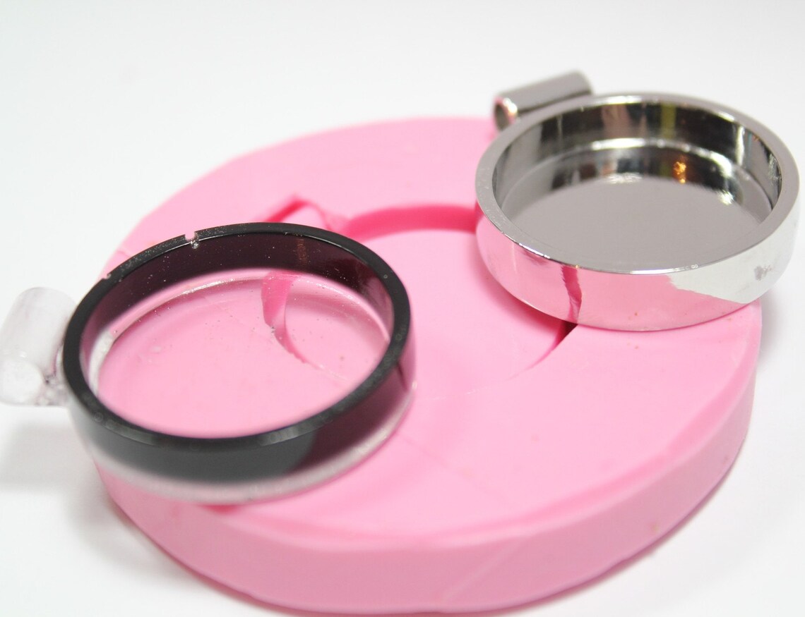 Round Bezel Mold Pendant Silicone Rubber - Etsy