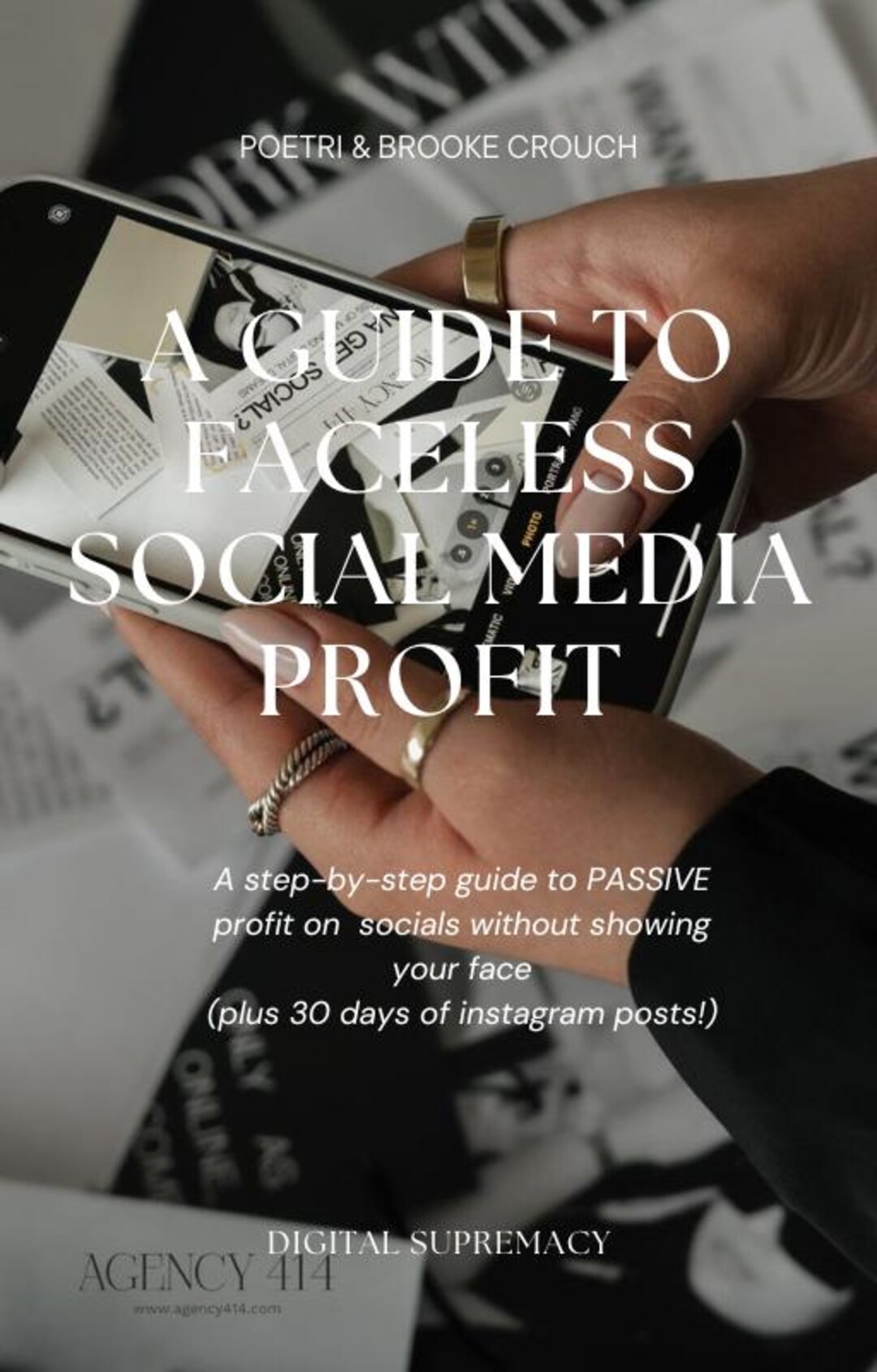 A Guide to Faceless Social Media Profit PLR/MRR - Etsy