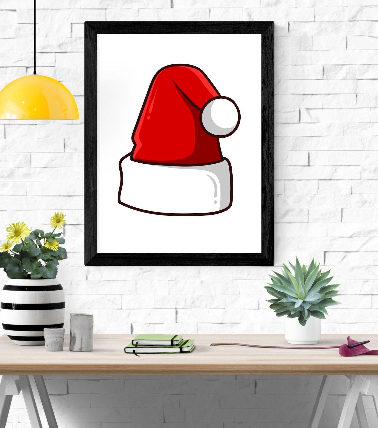 Santa Hat SVG Bundle,santa Hat Silhouette,christmas Svg Cut Files ...