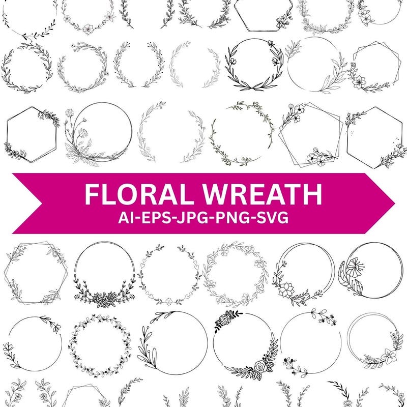 Flower Shaped Wall Frame - Etsy