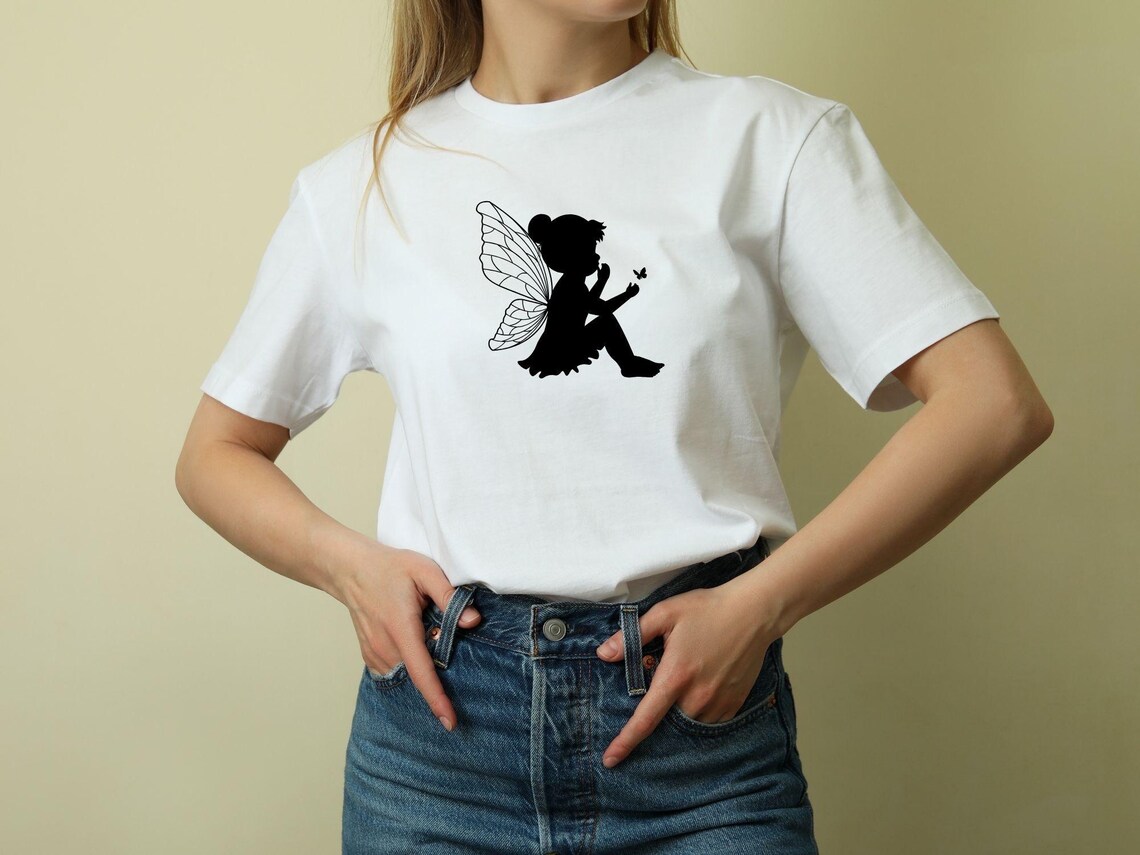 Fairy SVG Design,svg Bundle, Magical Fantasy Art Silhouettes,engraving ...