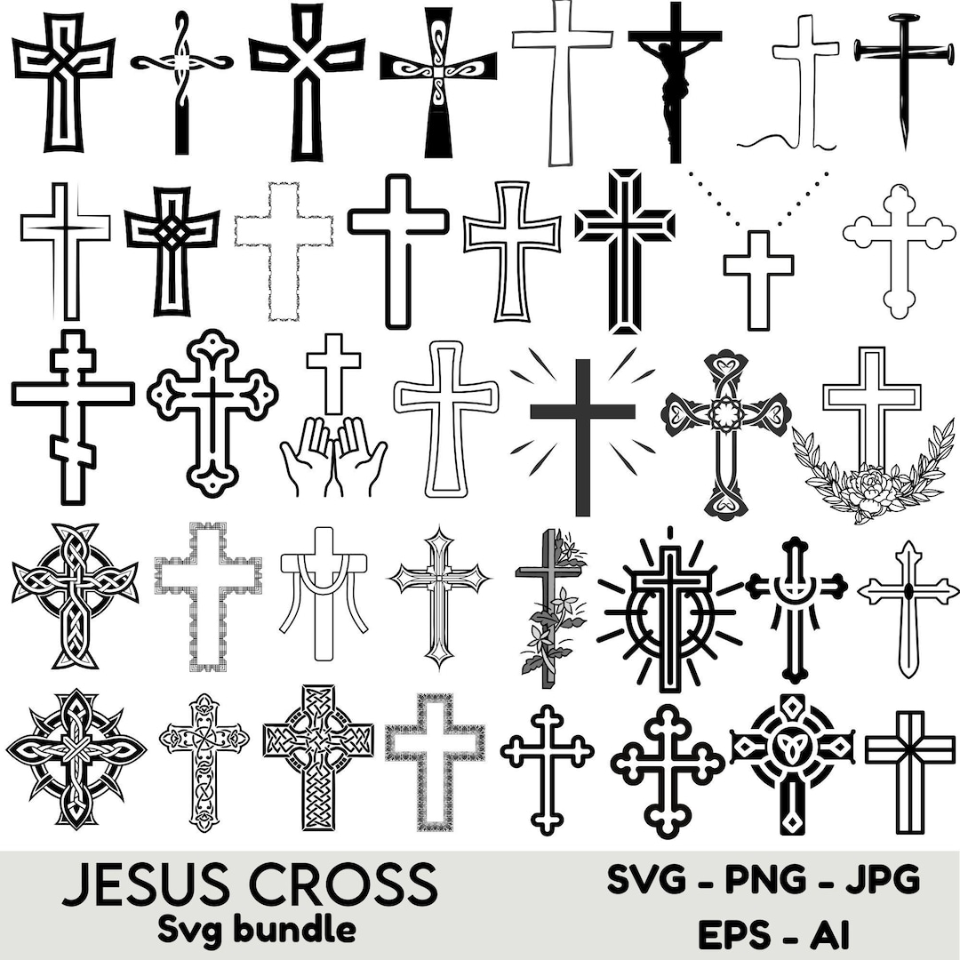 Cross Svg, Cross Clipart, Christian Svg, Catholic Svg, Jesus Cross Svg ...