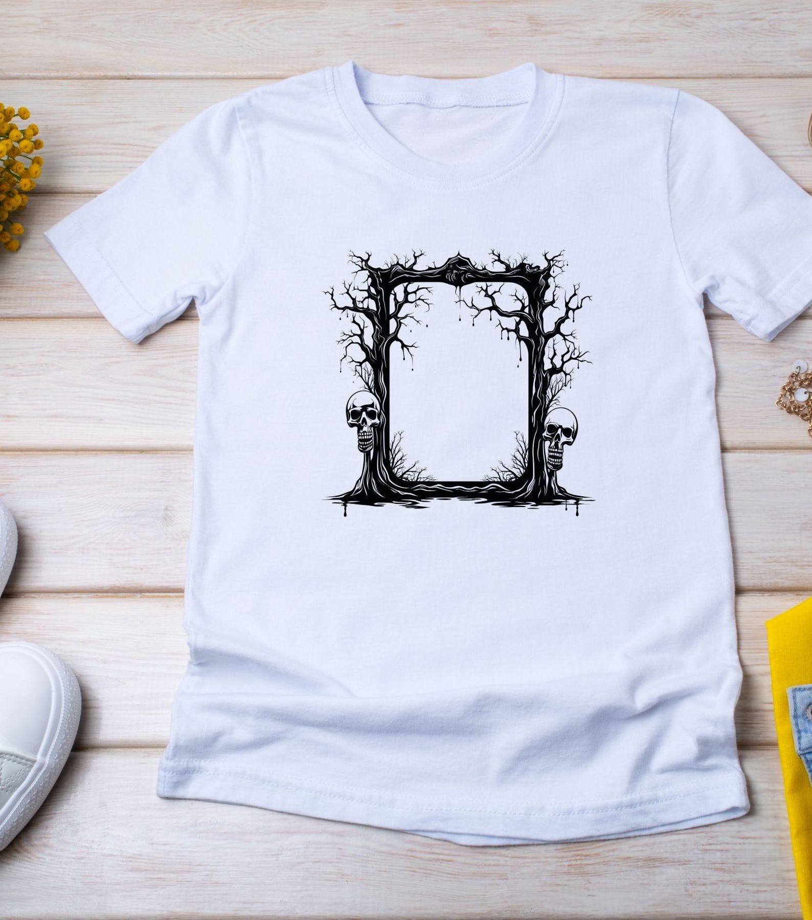 Halloween Frame SVG Bundle,halloween Scary Frames,spooky Frame Svg ...