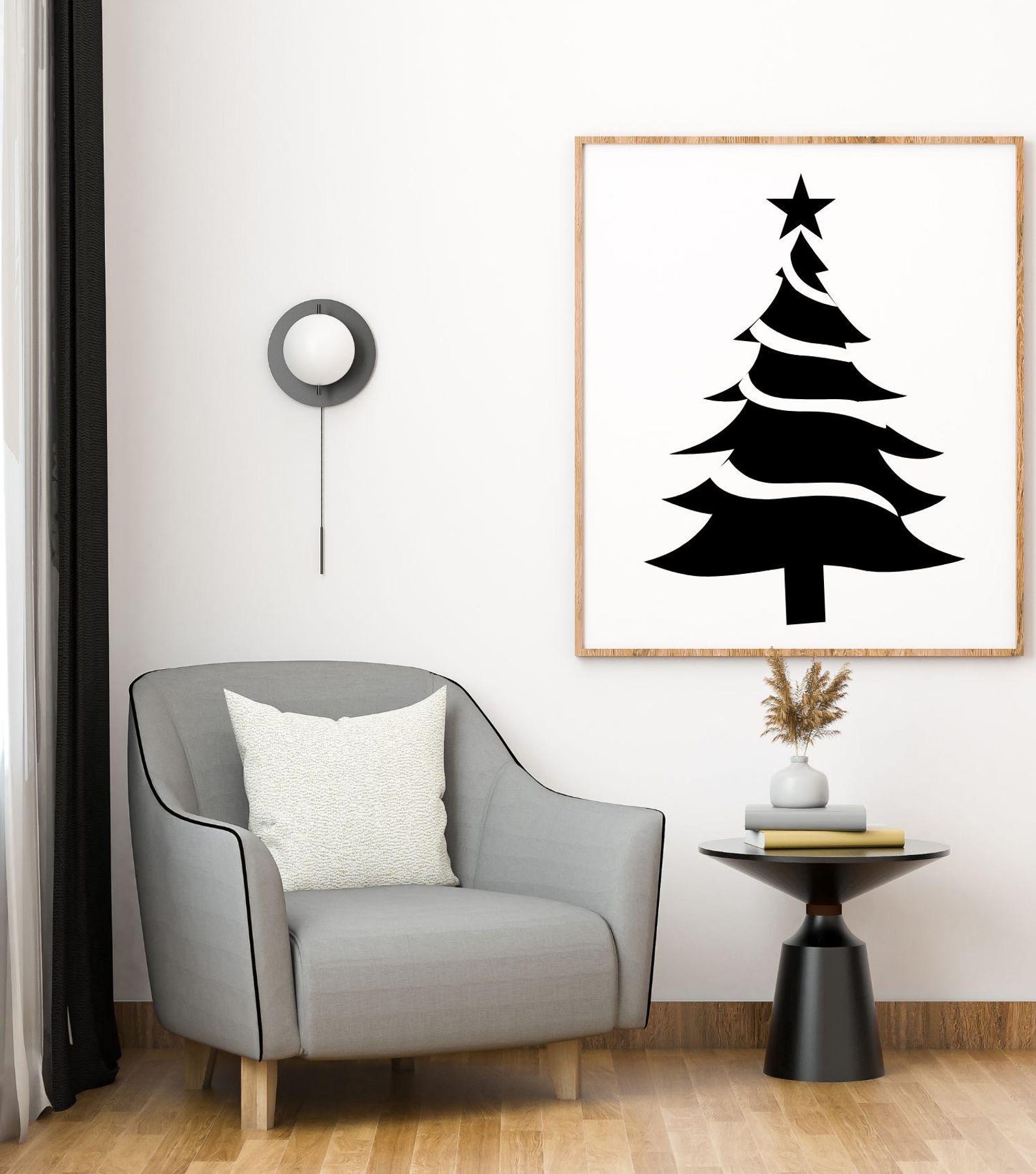 Christmas Tree SVG Bundle: Holiday Clipart (digital Download ...