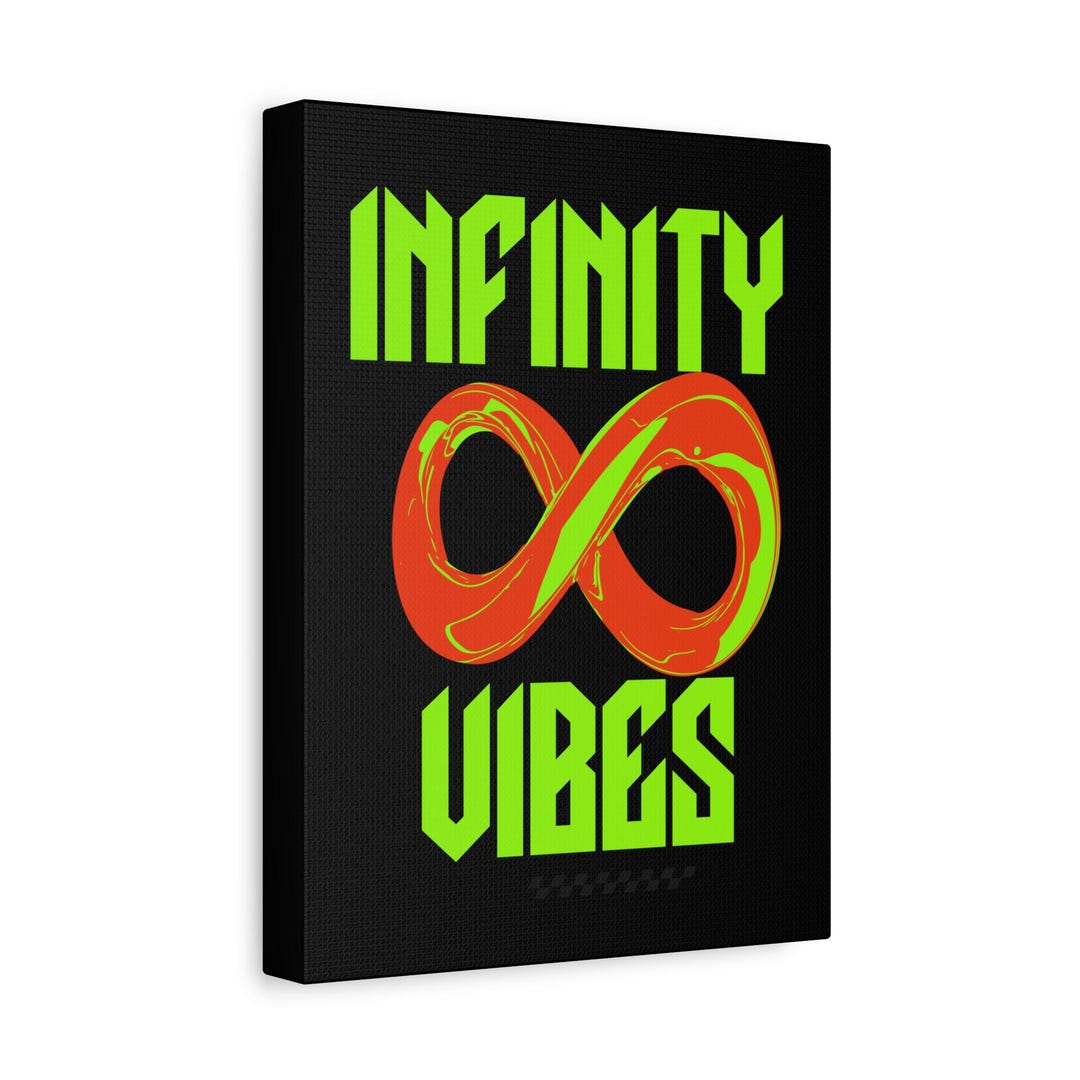 Infinity Vibes Canvas Print, Inspirational Office Decor - Etsy