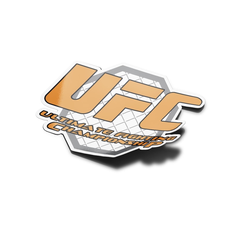 Pack of STICKERS UFC Logo Sport Mma Ultimate Fighting Championship ...