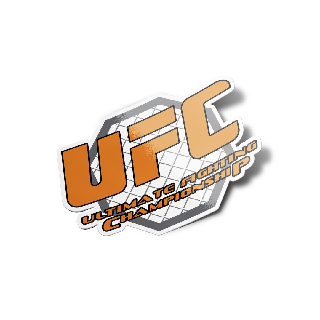 Pack of STICKERS UFC Logo Sport Mma Ultimate Fighting Championship ...