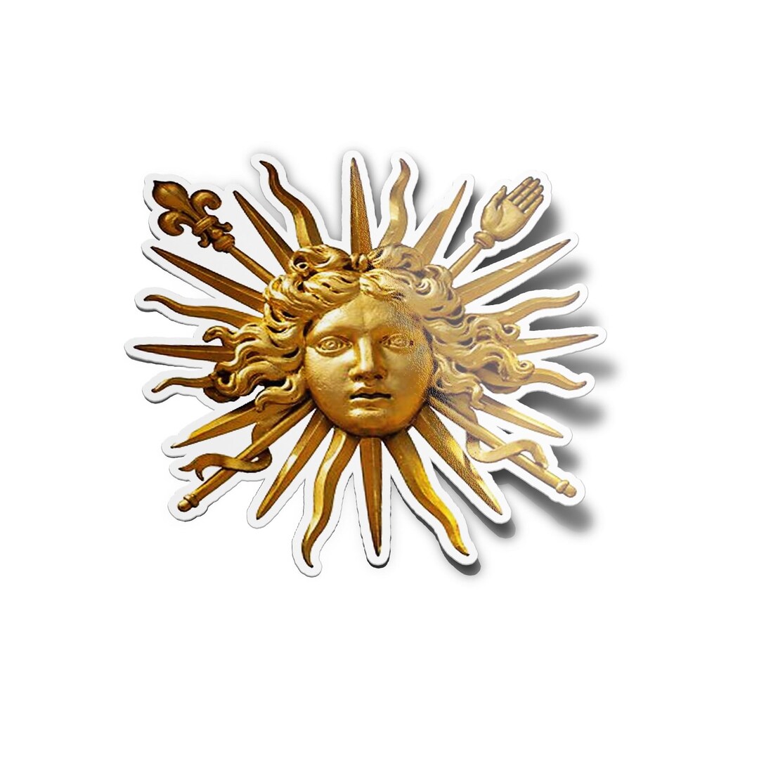 STICKERS PACK Vinyl Stickers Louis XIV Sun King French Historical ...