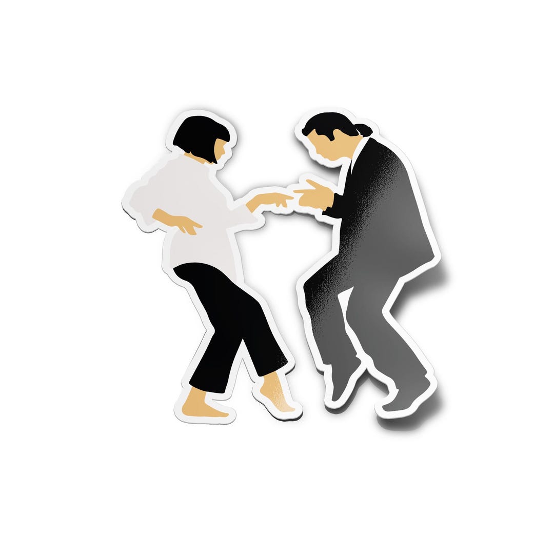 STICKERS STICKERS Pack Mythical Dance Sticker Pulp Fiction Mia ...