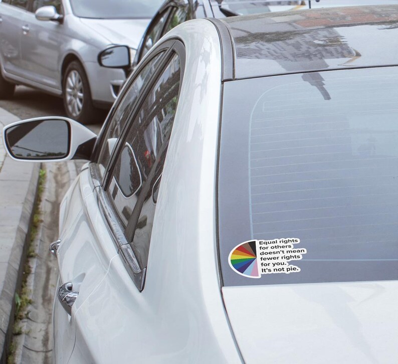 STICKERS PACK Rainbow Vinyl Stickers Equal Rights Equality Water ...