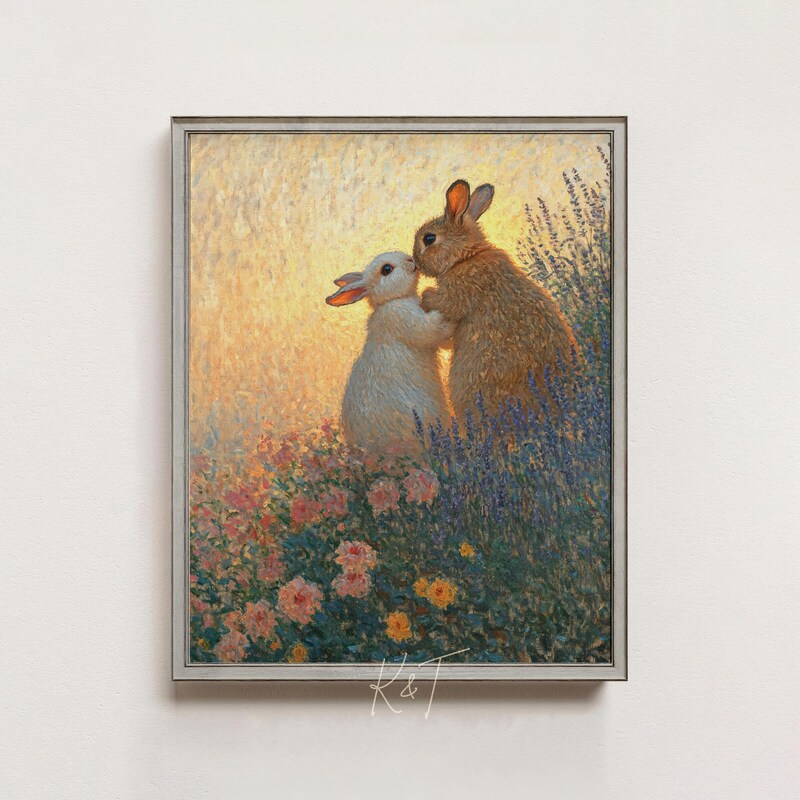 Bunny Rabbit Print - Etsy