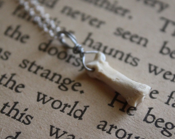 Bone Necklace Halloween Bone Necklace - Etsy