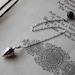 Silver Crystal Pendulum - Etsy