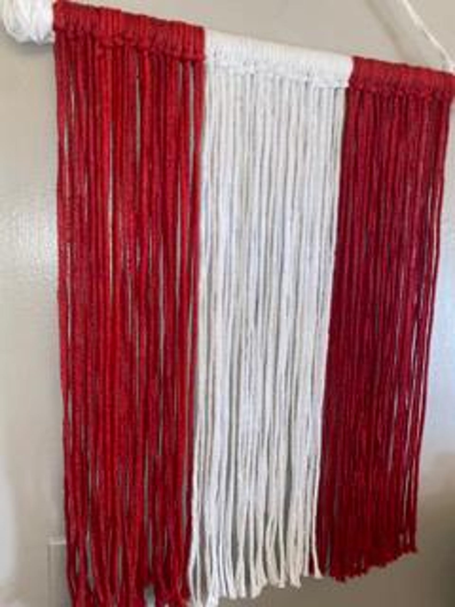 Peru Macramé Flag - Etsy