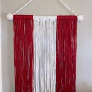 Peru Macramé Flag - Etsy