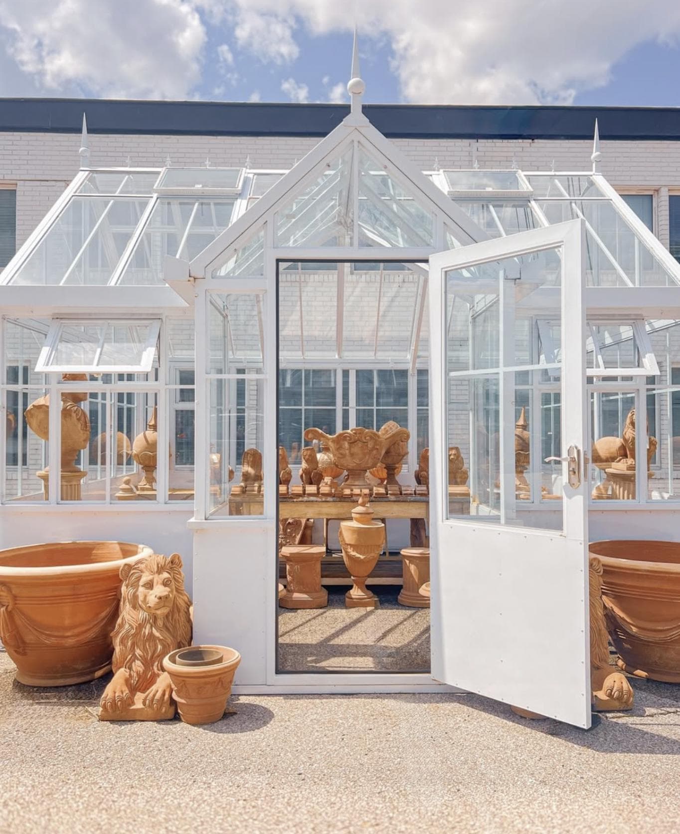 Victorian Style Metal & Glass Greenhouse Kit | English Conservatory - Etsy