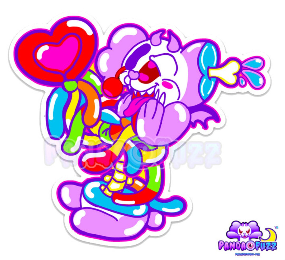 Vampanda Candy Gore Sticker - Etsy