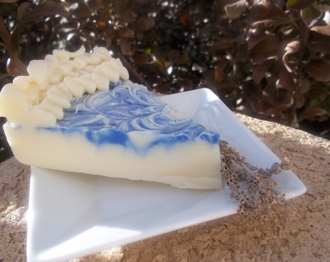 Lavender Cake Slice Soap 5 Oz SALE - Etsy