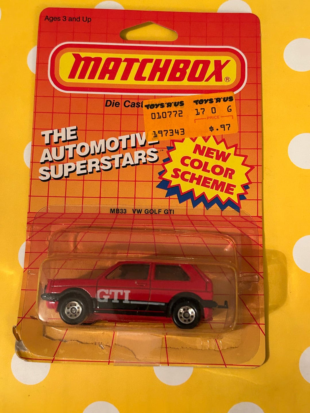 Vintage Matchbox VW Golf GTI - Etsy