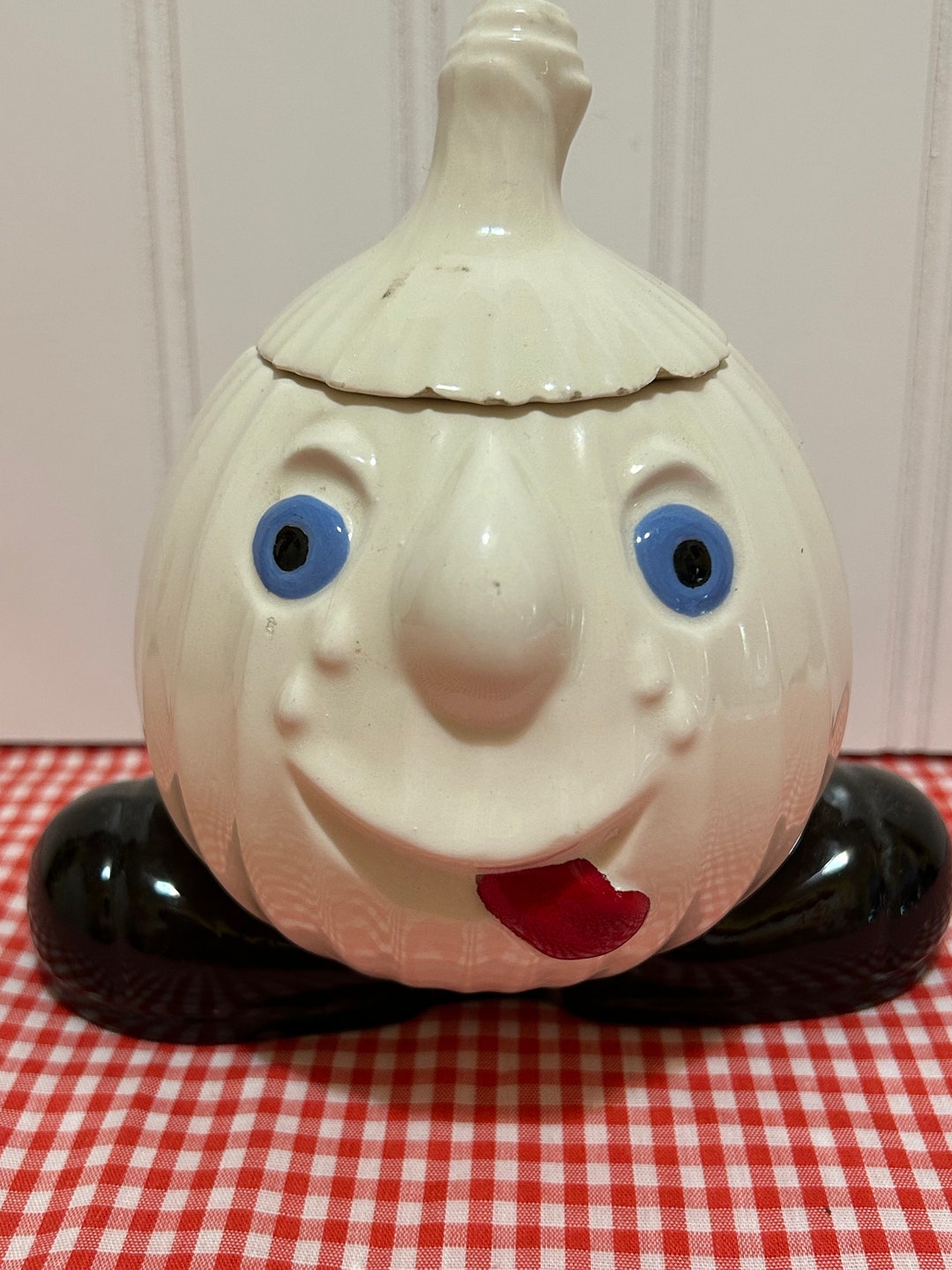 Vintage Onion Anthropomorphic - Etsy
