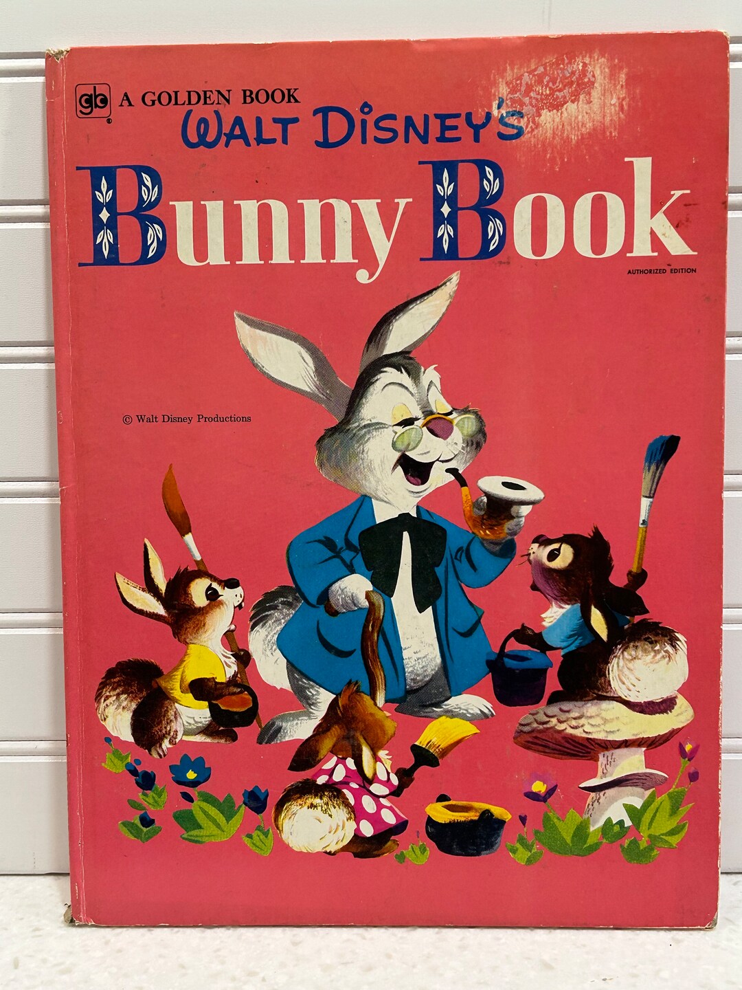 Large Golden Book Walt Disneys Bunny Book - Etsy