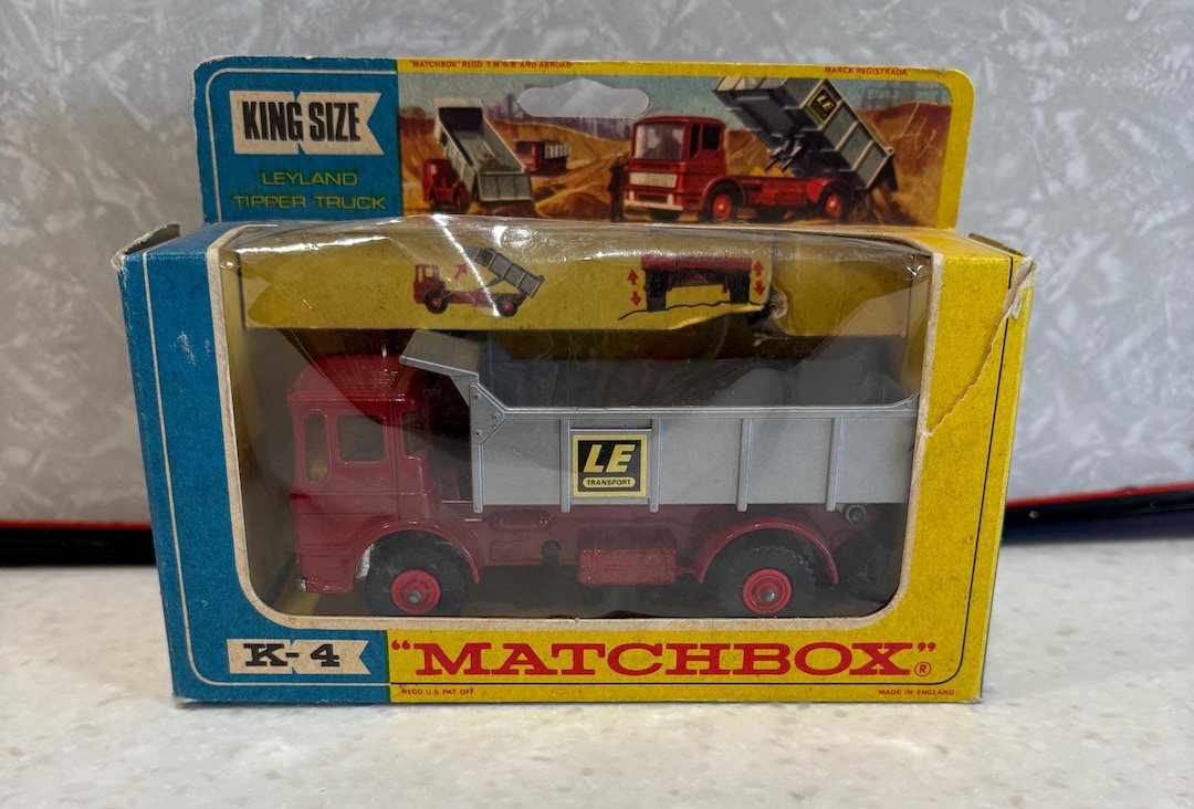 NIB Vintage Matchbox Superkings K4 Tipper Truck - Etsy