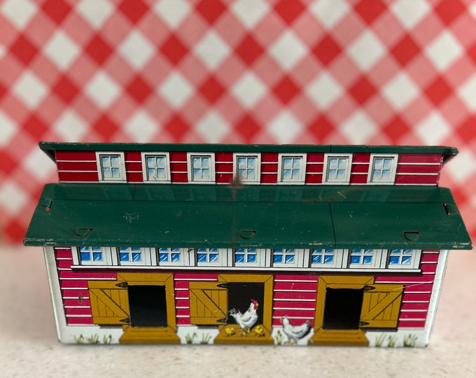 Vintage Marx Farm Chicken Coop - Etsy