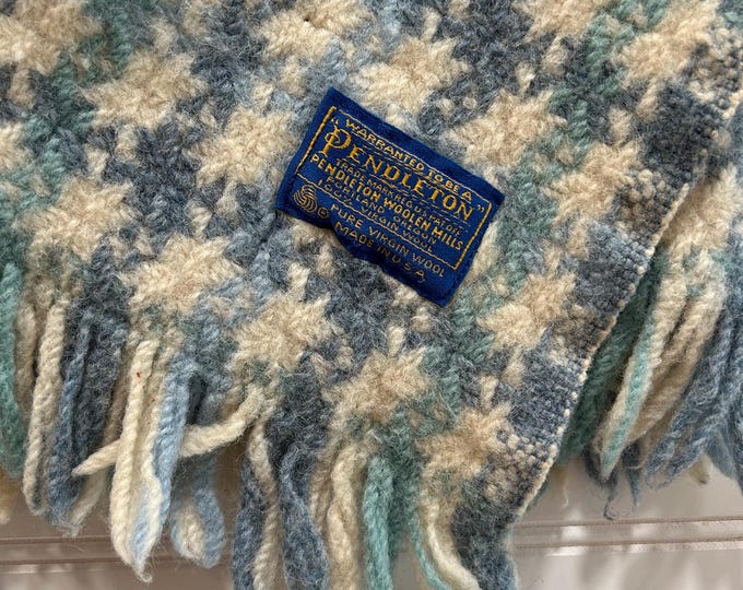 Vintage Pendleton Wool Lap Blanket - Etsy