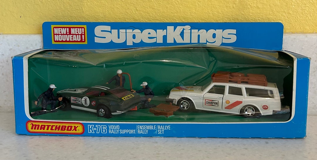 Vintage Matchbox Superkings K76 Volvo Rally Support - Etsy