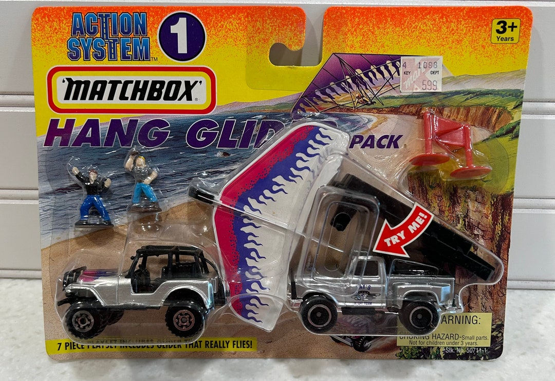 Vintage Matchbox Hang Glider Action System 1 - Etsy