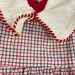 Vintage Handmade Red White Blue Doll Dress - Etsy