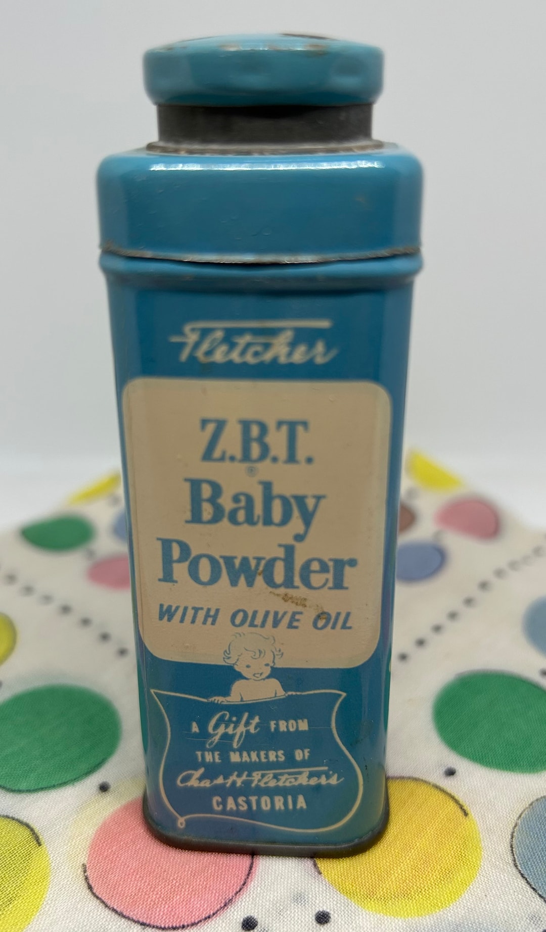 Vintage Baby Powder Tin - Etsy