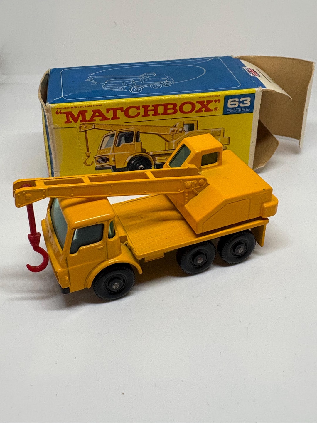 Vintage Matchbox #63 Dodge Crane Truck - Etsy