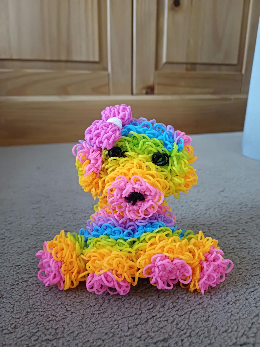 3d Loom Band Rainbow Dog - Etsy